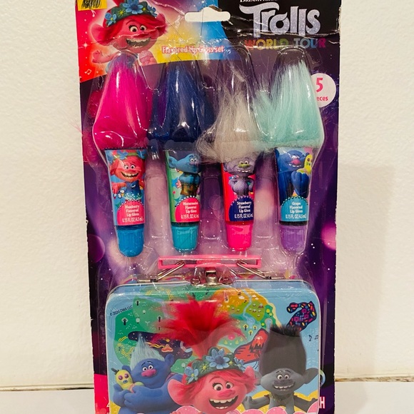Hasbro | Accessories | Trolls World Tour 5 Piece Lip Gloss Set | Poshmark